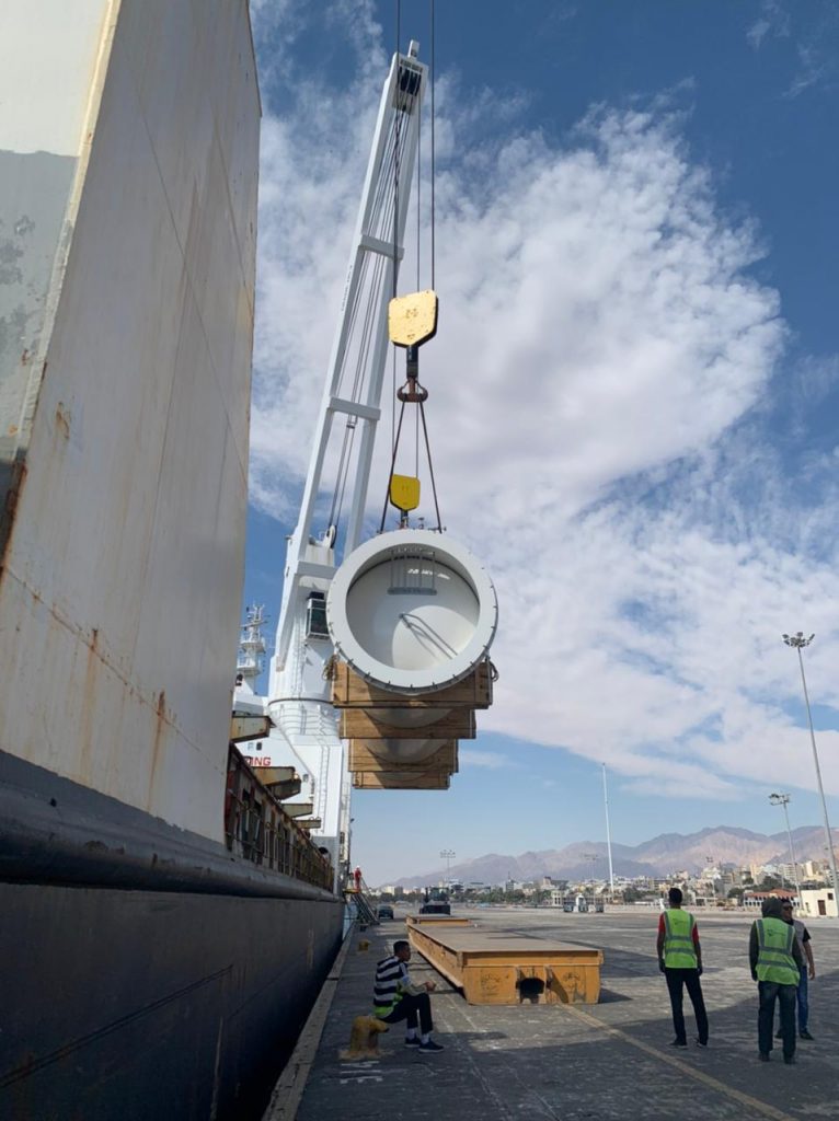Handled heavy lift units in break bulk mode from Turkey to Iraq ...